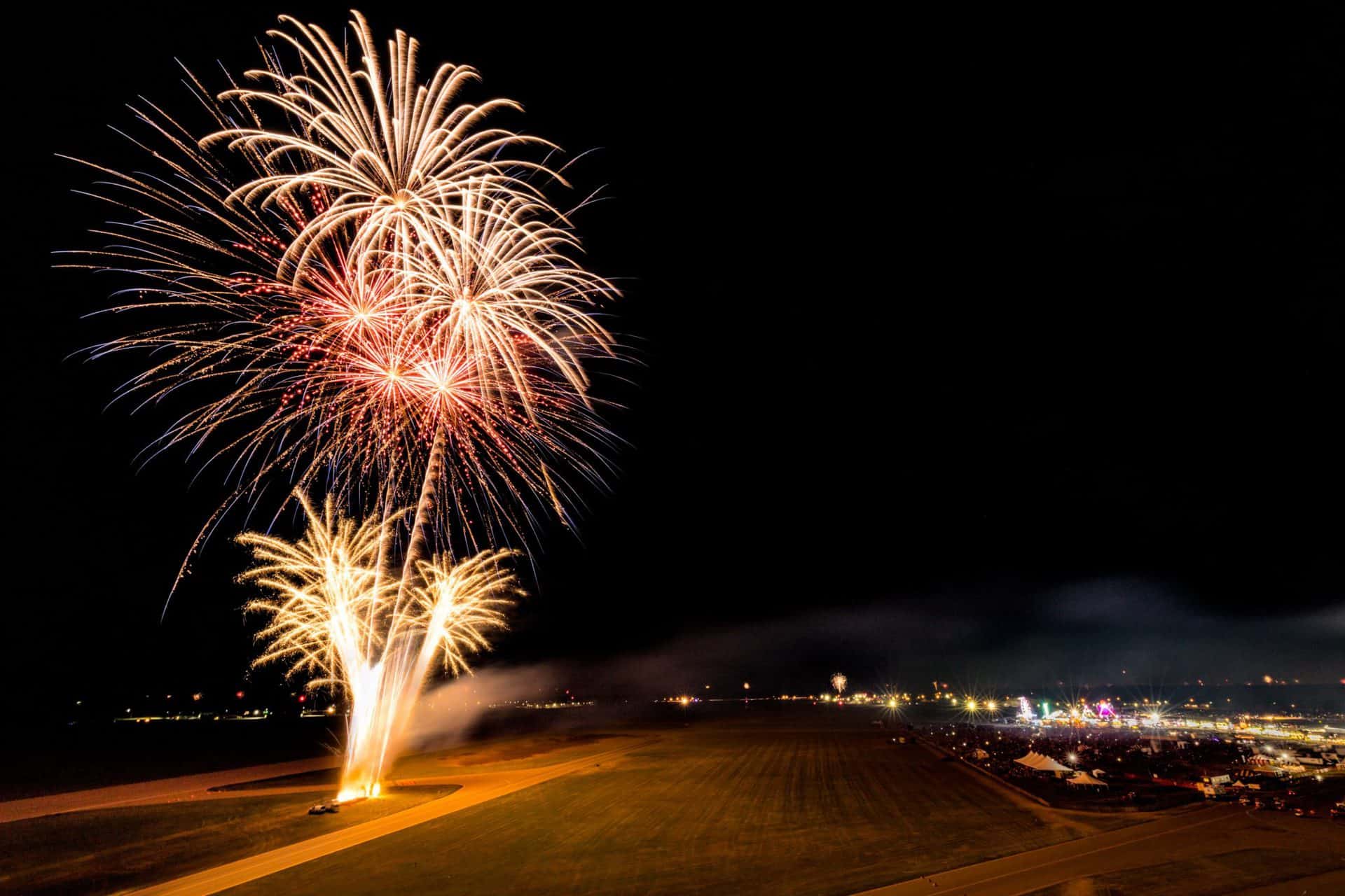 Firework Shows - Field of Flight - Air Show and Balloon Festival